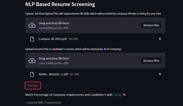 GitHub - divyaraj2104/Resume-Analyser: The project uses machine learning algorithms and deep ...