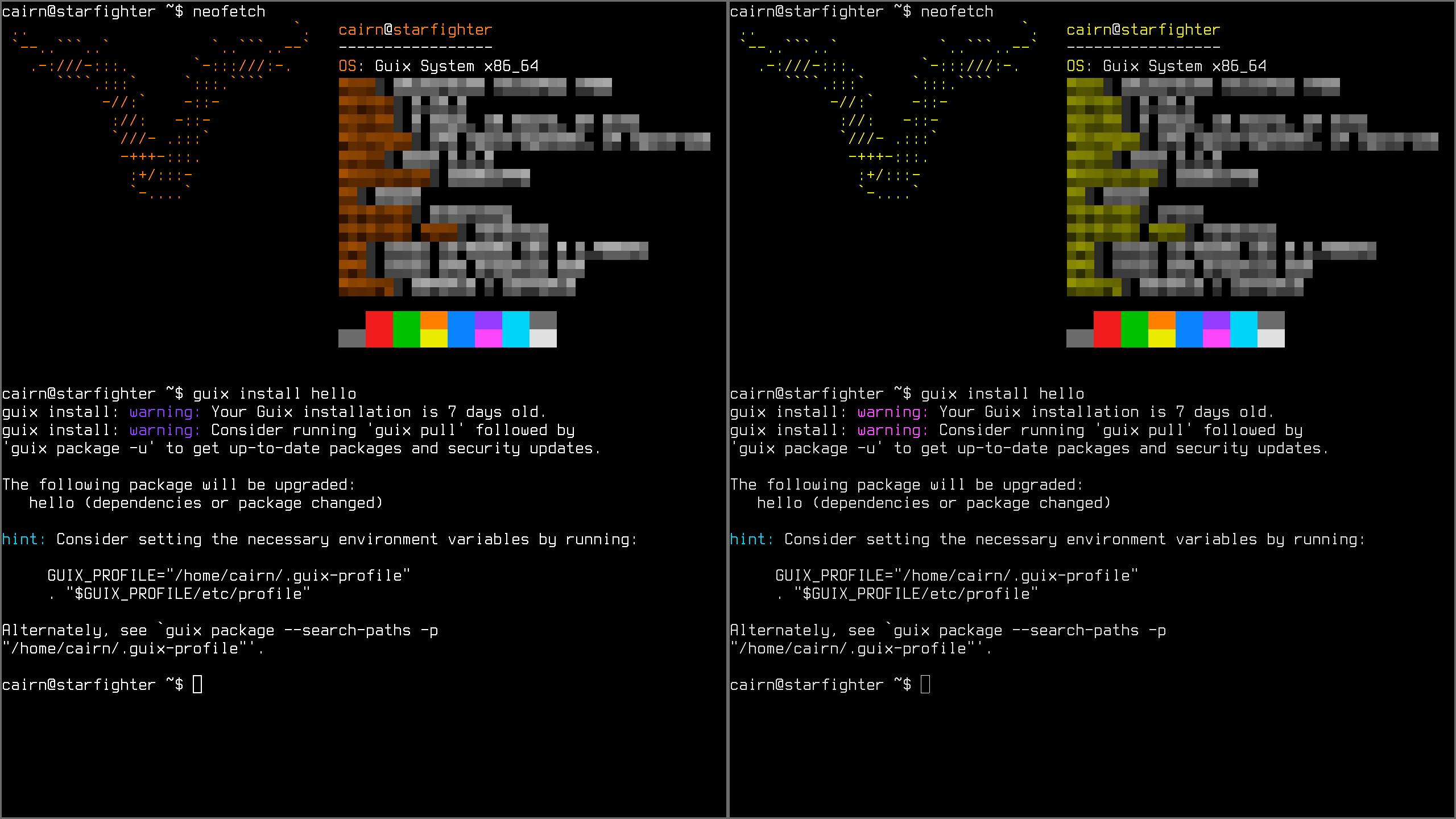 Normal and bright colors are unexpectedly swapped · Issue #6341 ...