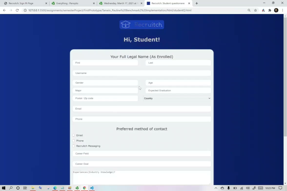 GitHub - TPauline/Recruitch