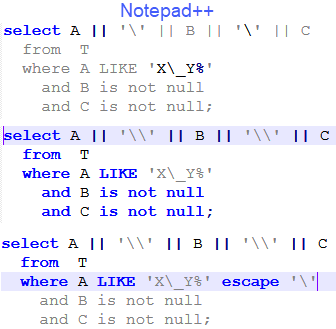 Incorrect Closure of Ticket 9040 -- SQL Syntax coloring · Issue #9138 · notepad-plus-plus ...