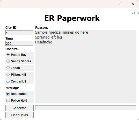 GitHub - x1-james/ER-Generator: Command generator for use with FiveM community servers