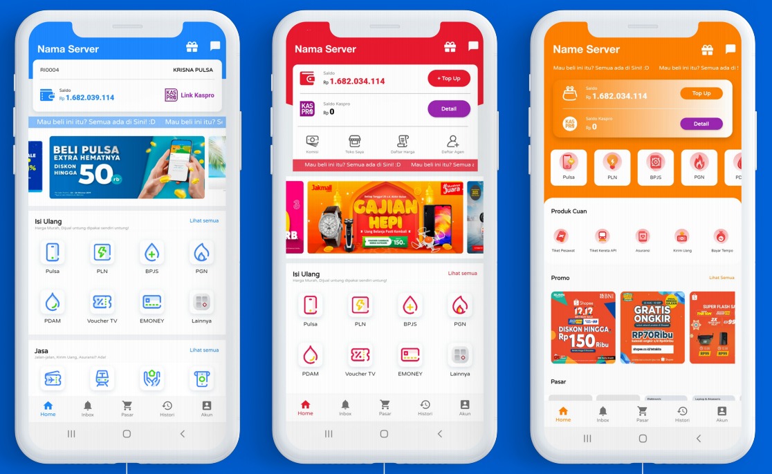 Preview · Issue #1 · Yudian00/Flutter-PPOB-Template · GitHub