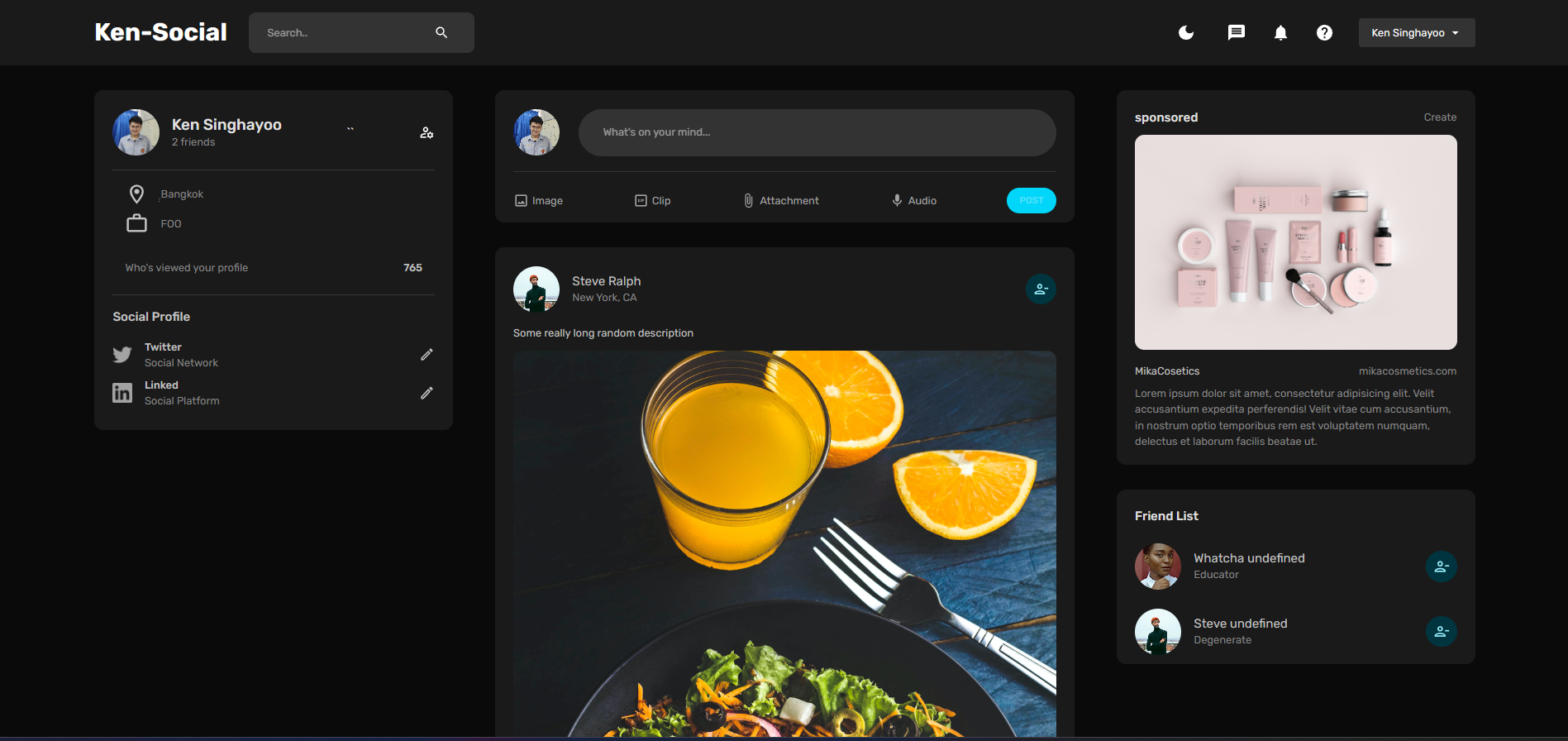 GitHub - sekkarin/Social-Media-App