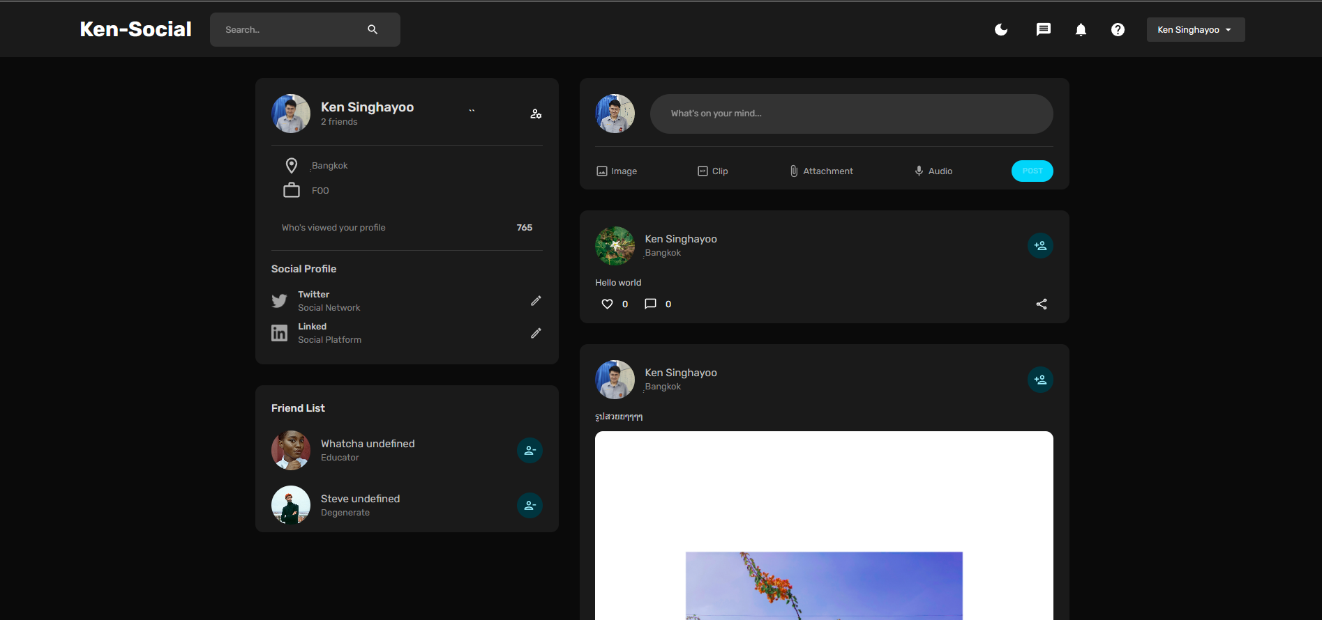 GitHub - sekkarin/Social-Media-App