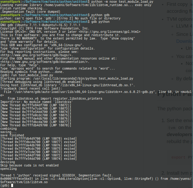 segmentation fault when execute fun.save(path) on local machine · Issue ...