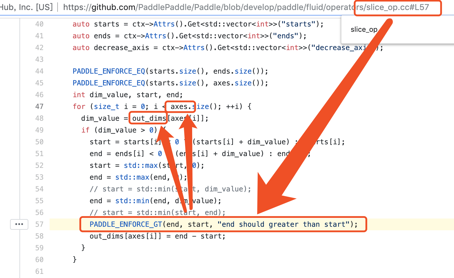 slice op使用报错 · Issue #19375 · PaddlePaddle/Paddle · GitHub