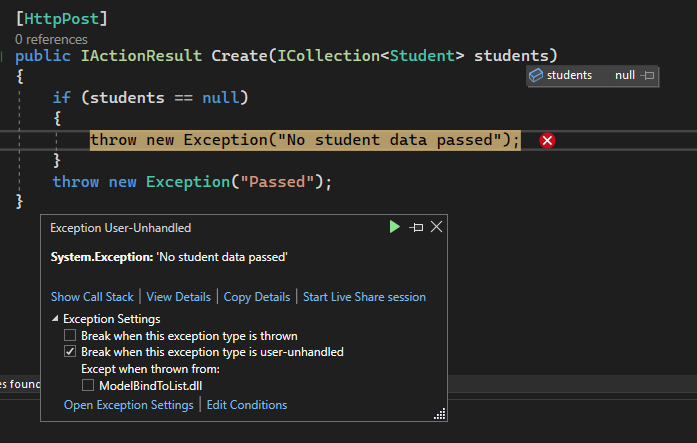 Binding to a list with more than 255 items fails · Issue #48129 · dotnet/aspnetcore · GitHub