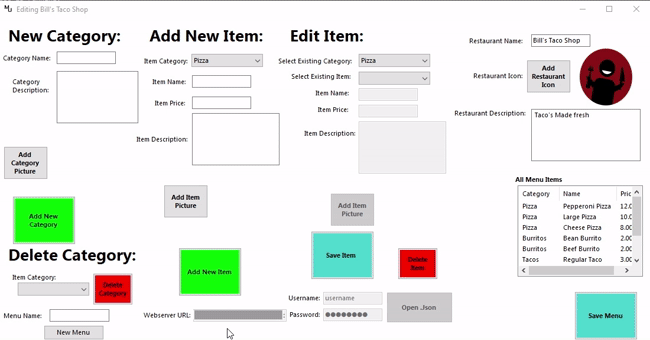 GitHub - quentinmay/Restaurant-Menu-Manager-Utility