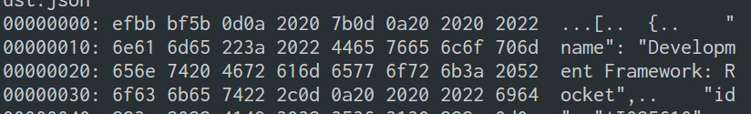 Rule File Rust Json Has A Weird High Ascii Header · Issue 352 · Microsoft