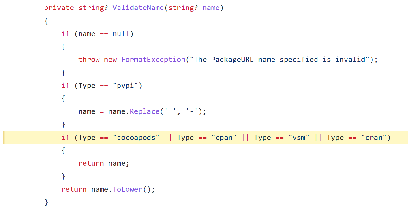 Switch to https://www.nuget.org/packages/packageurl-dotnet/ by jpinz ...