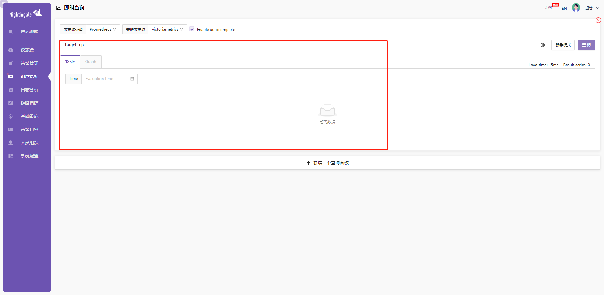 V6版本为什么监控项target_up拿不到值 · Issue #485 · flashcatcloud/categraf · GitHub