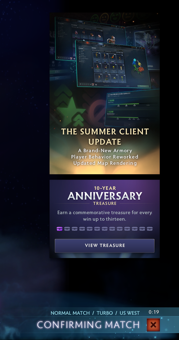 Stuck On Confirming Match Giving Me Temp Ban When I Exit · Issue 11751 · Valvesoftwaredota2 
