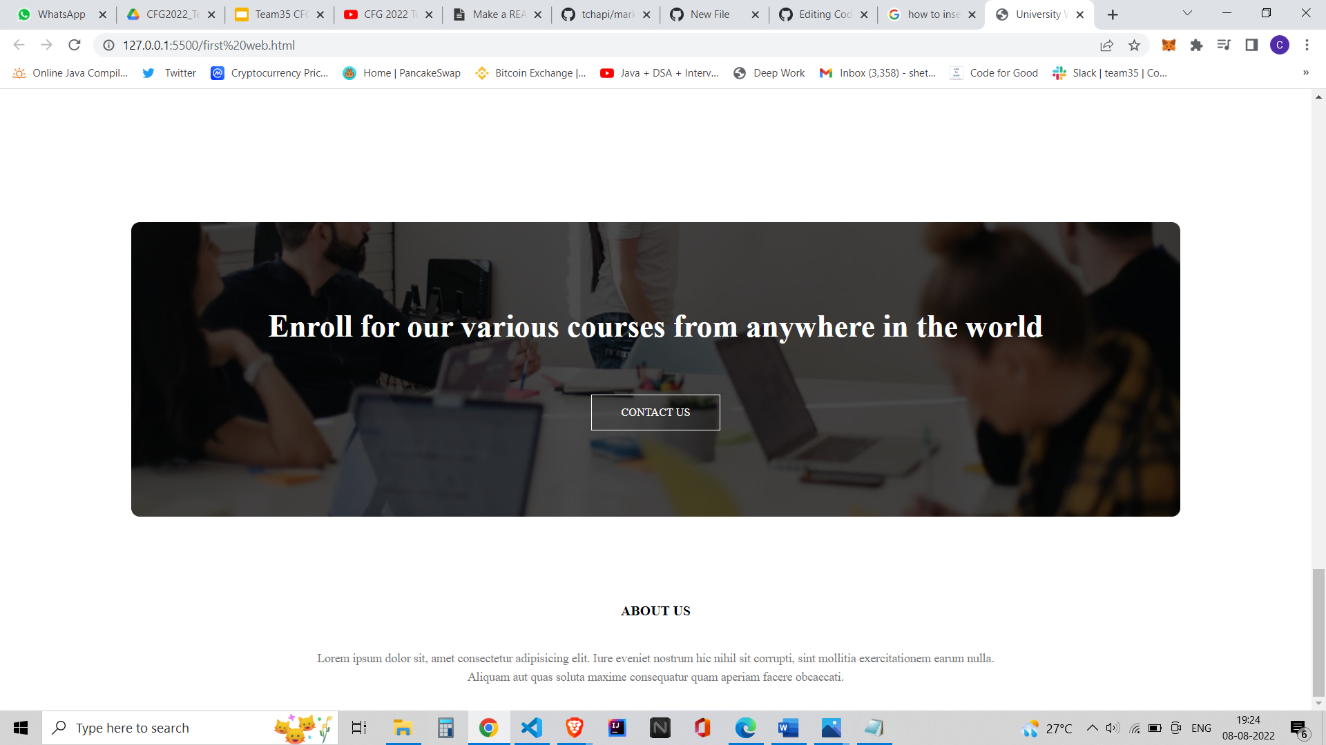 GitHub - chirayushetty/EduFord: EduFord university website for students made using HTML and CSS