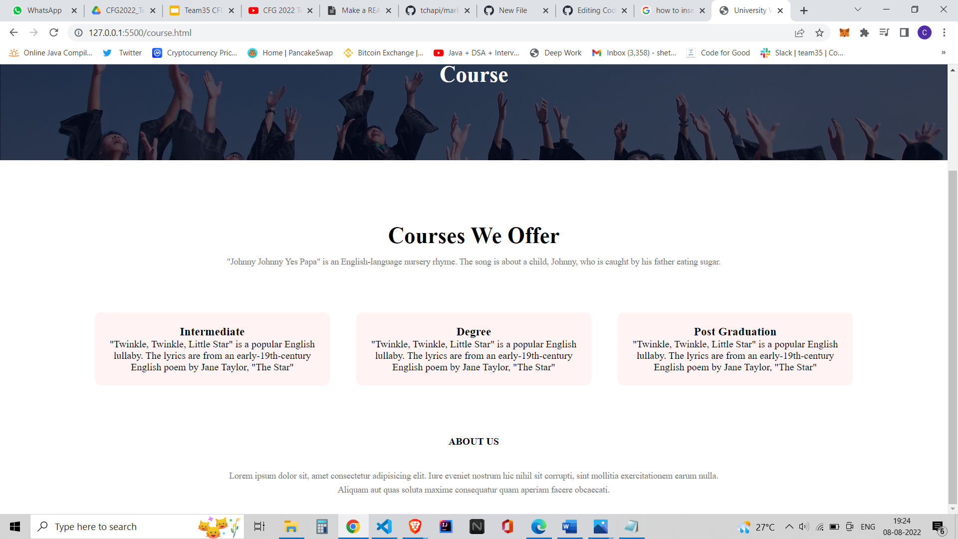 GitHub - chirayushetty/EduFord: EduFord university website for students made using HTML and CSS