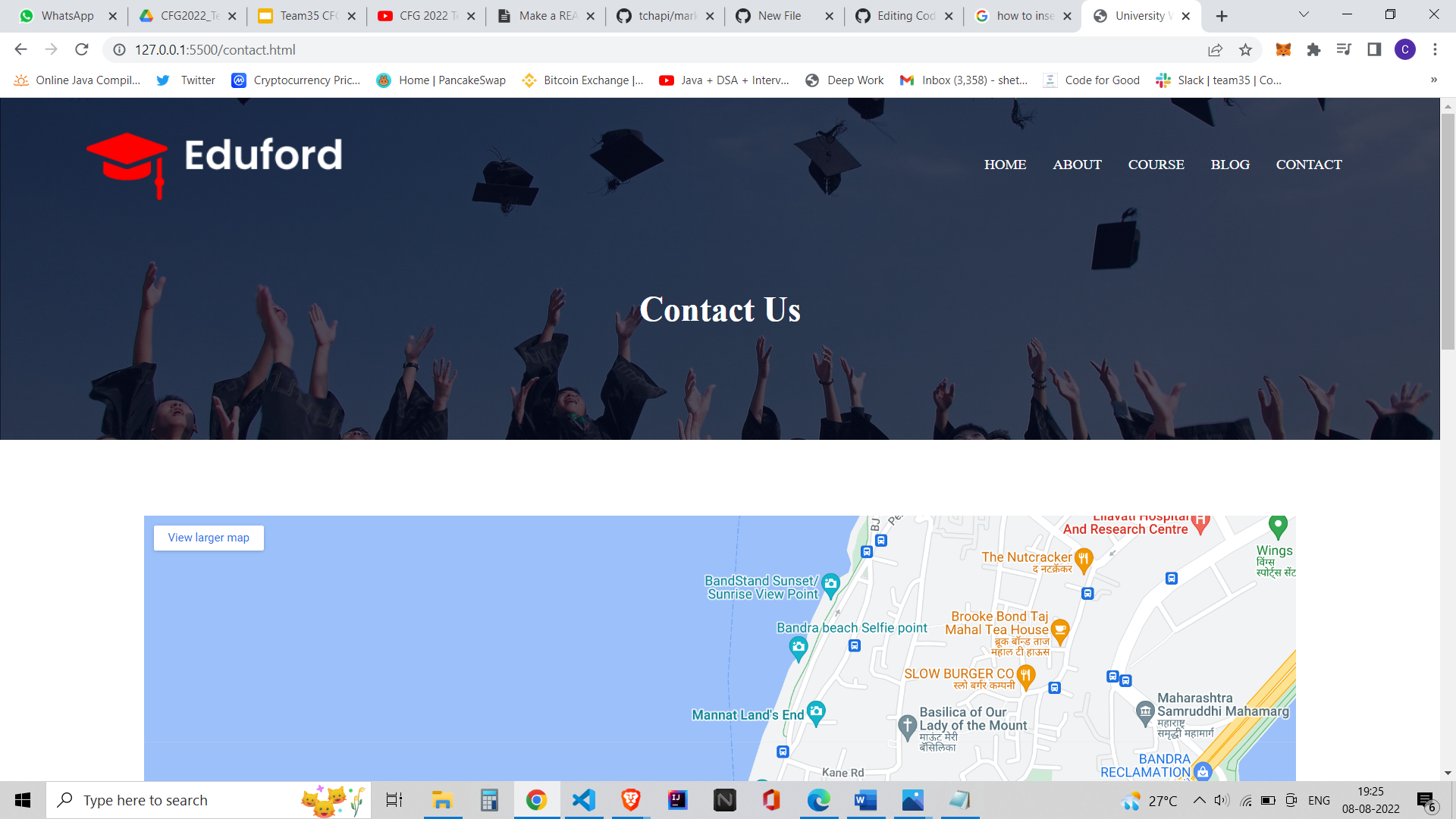 GitHub - chirayushetty/EduFord: EduFord university website for students made using HTML and CSS