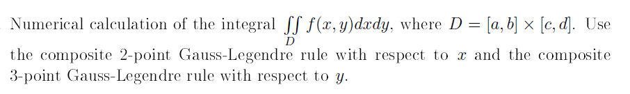 GitHub - Redzlion/Numerical-Methods-Project: Numerical Methods Project about Double Integral ...