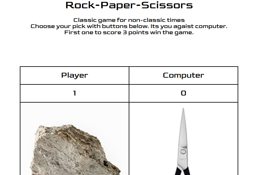 GitHub - Coolczycki/RPS-game: Rock, Paper, Scissors game. Simple game ... GitHub - Coolczycki/RPS-game: Rock, Paper, Scissors game. Simple game ...