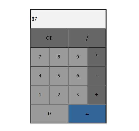 GitHub - Coolczycki/Calculator: HTML&CSS and Javascript design. Calculator running basic ...