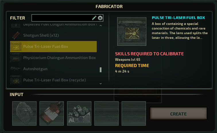 [Unstable] Tri-Laser and Piercing coilgun ammo recycle recipes are more expensive than non ...