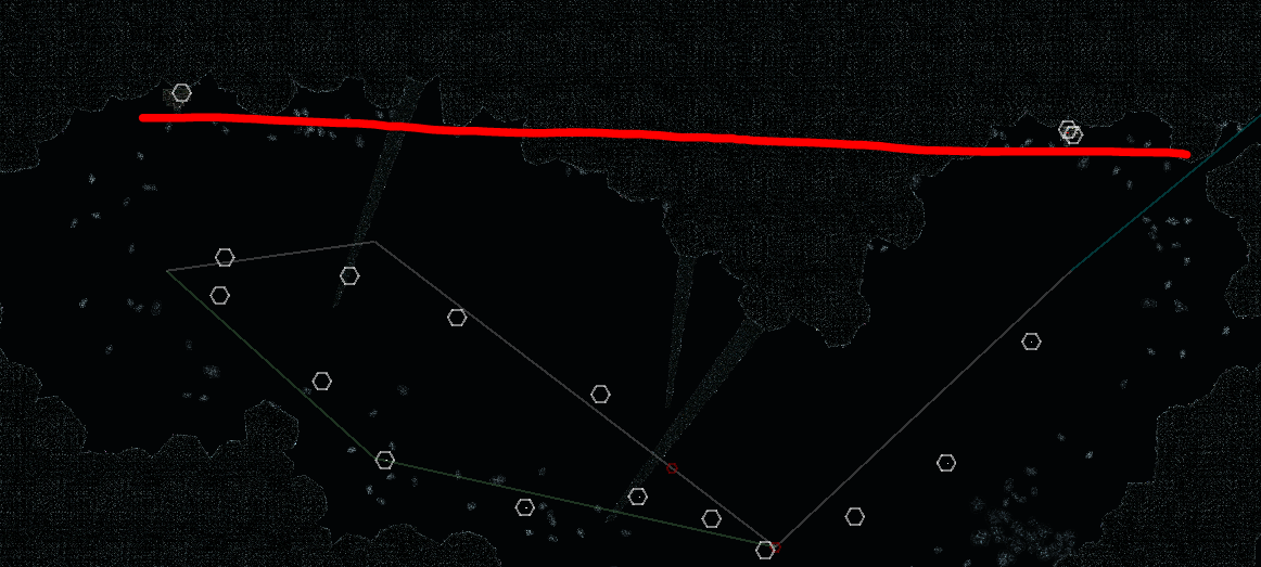 The map is misleading and doesn't represent the game world ...