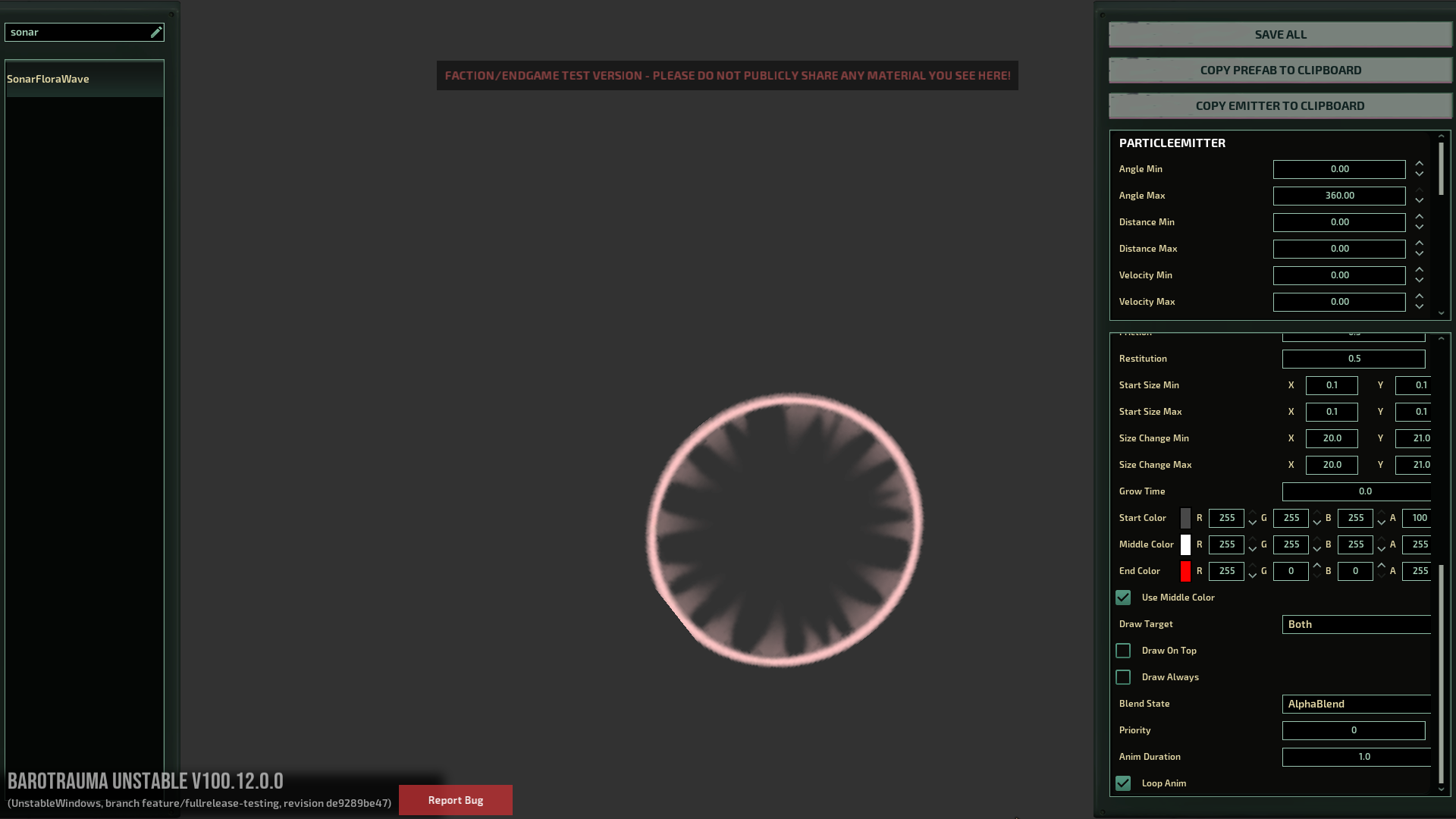 [Factions] Particle Start/Middle/End color doesn't work · Issue #10839 · FakeFishGames ...