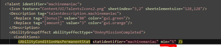 Machine Maniac talent requires 5 repairs instead of 3 · Issue #11739 ...