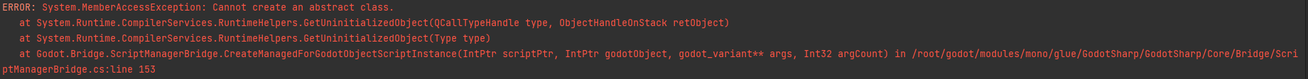 C#: CSharpScript.CanInstantiate() returns true for abstract classes but .New() throws at runtime ...