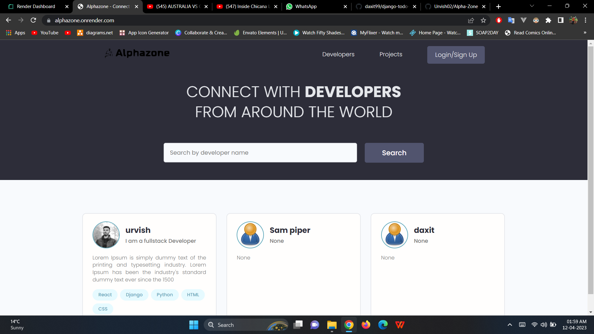 GitHub - Urvish02/Alpha-Zone