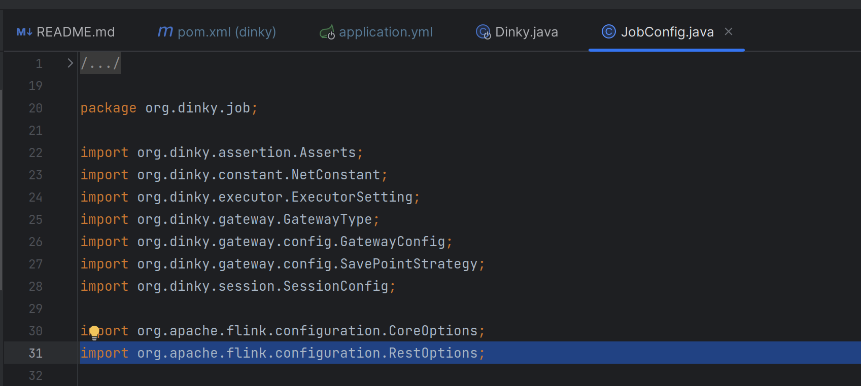 本地调试 NoClassDefFoundError: org/apache/flink/configuration/RestOptions · Issue #1720 · DataLinkDC ...