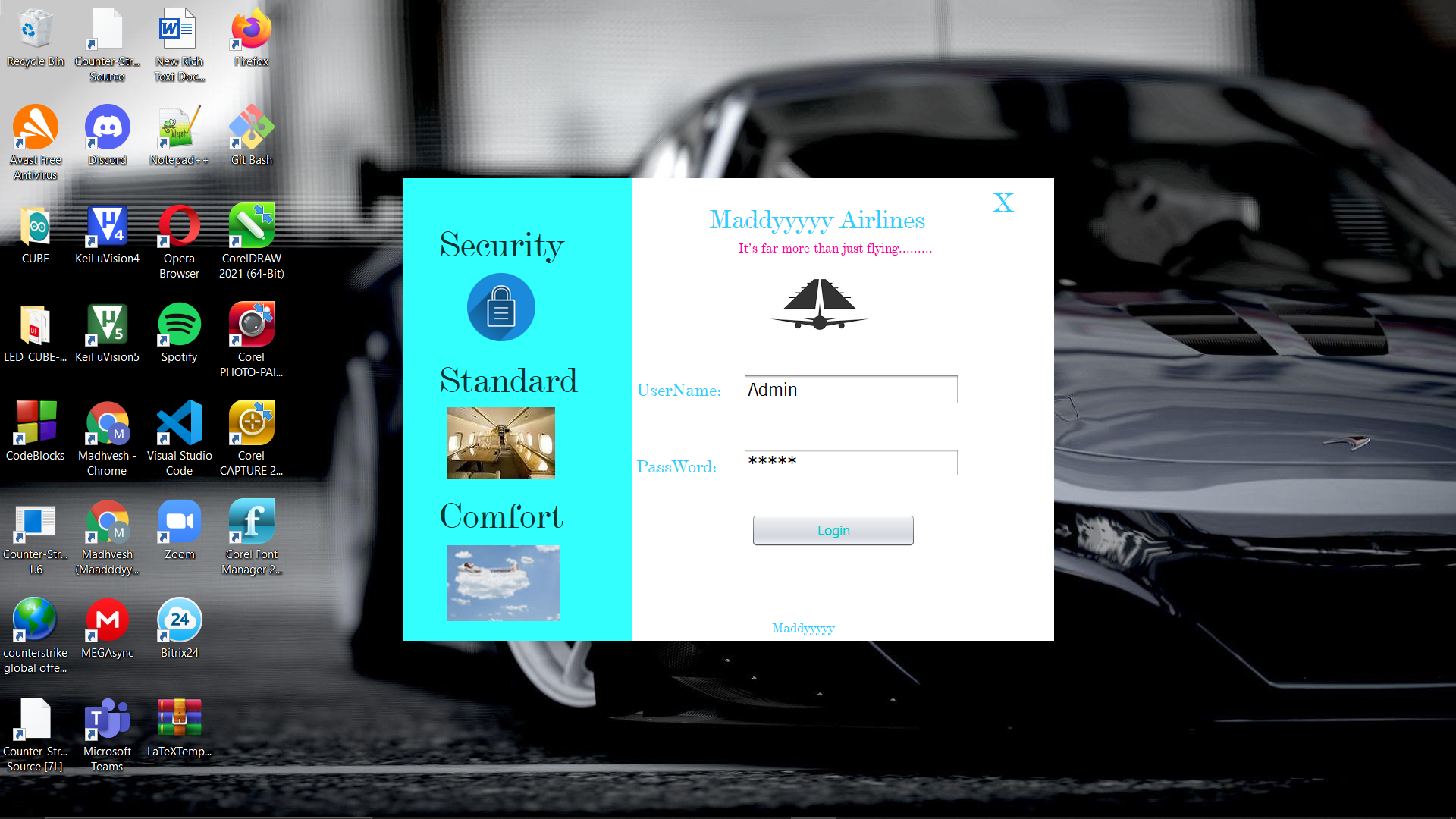 GitHub - Maddyyy23/AirLine-Management-Project