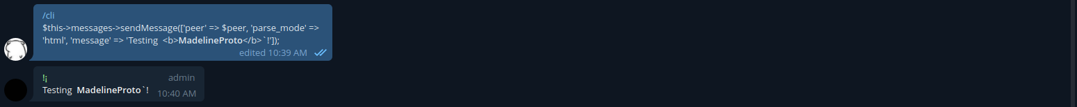 parse_mode not working · Issue #1092 · danog/MadelineProto · GitHub