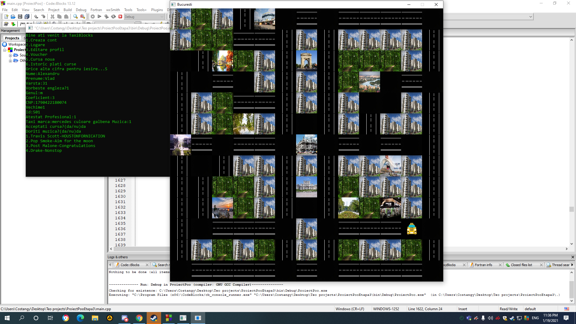 GitHub - teocaragea/Taxi-Application: Proiect POO an 2, semestrul 1