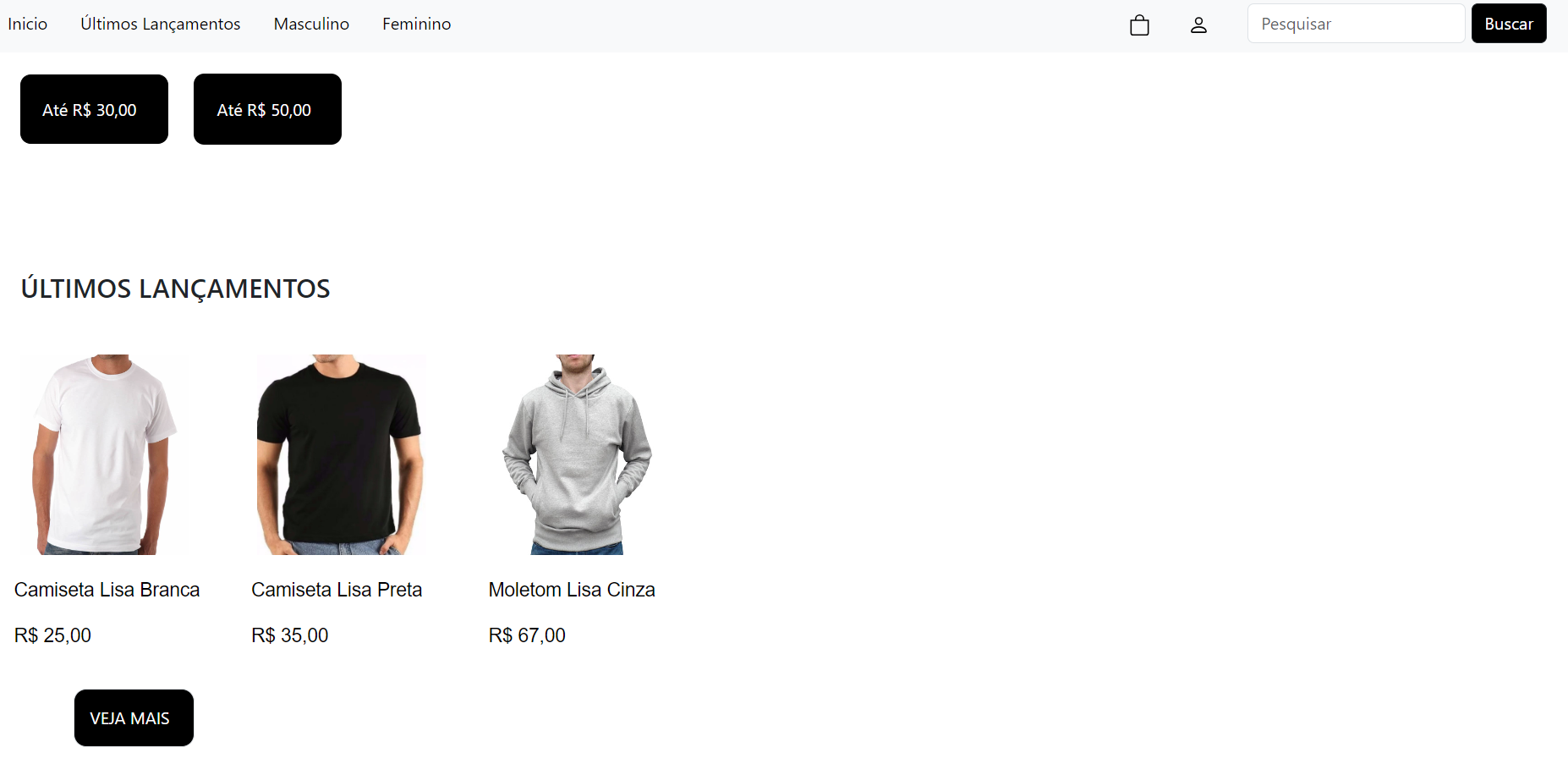 GitHub - Almeida63/tela-loja-roupas: Projeto desenvolvido com HTML, CSS e Bootstrap ...