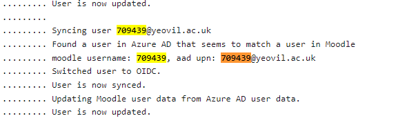 User matching problem with Azure OIDC · Issue #2139 · microsoft/o365-moodle · GitHub