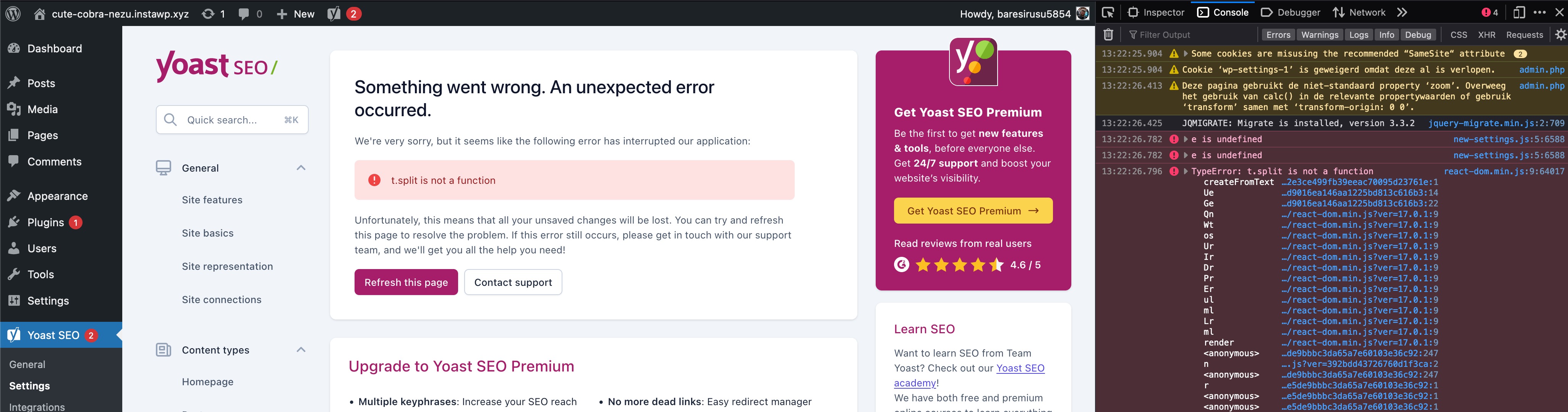 Format archives settings page bug · Issue #19699 · Yoast/wordpress-seo · GitHub