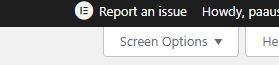 🐞 Bug report: Elementor "Report an issue" button in wordpress · Issue ...
