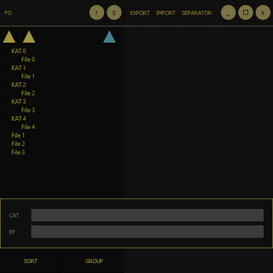GitHub - nebcio/FileOrganizer: GUI (Qt 5.12) for file organizer (export ...