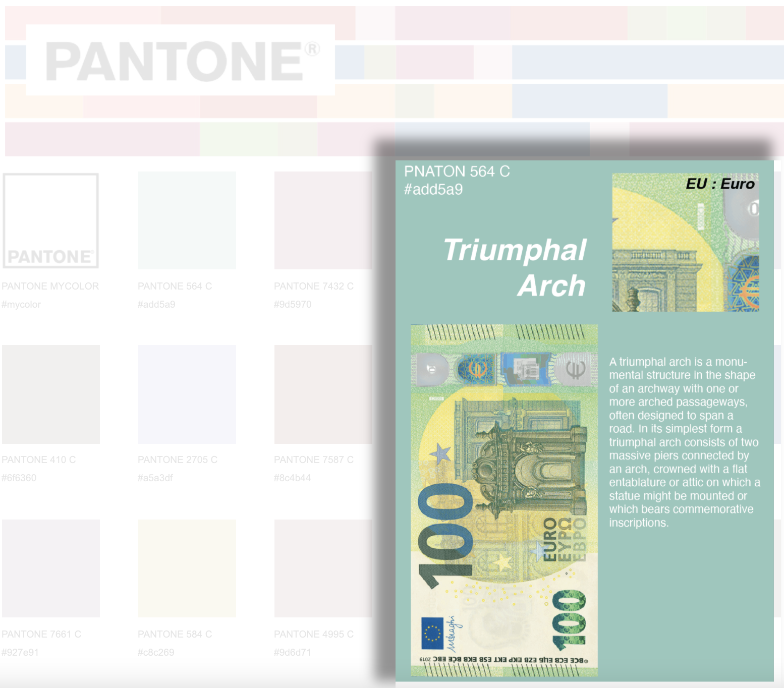 GitHub - HellobonjourLucky/PANTONE: Find pantone colors and history of these national graphic ...