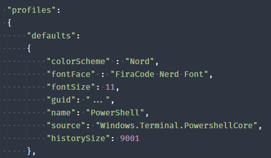 Using nord on Ubuntu Bash shell on Windows Subsystem for Linux · Issue #136 · nordtheme/nord ...