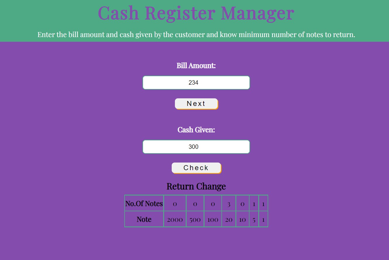 GitHub - rkshaw20/Cash-Register: It is a website that helps you in ...