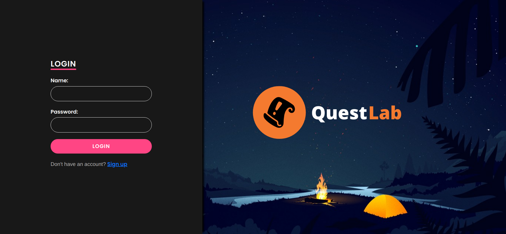 GitHub - SilentCruzer/QuestLab
