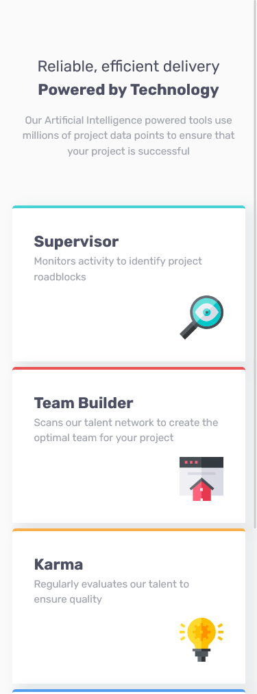 GitHub - berksideDEV/four-card-feature-section-master