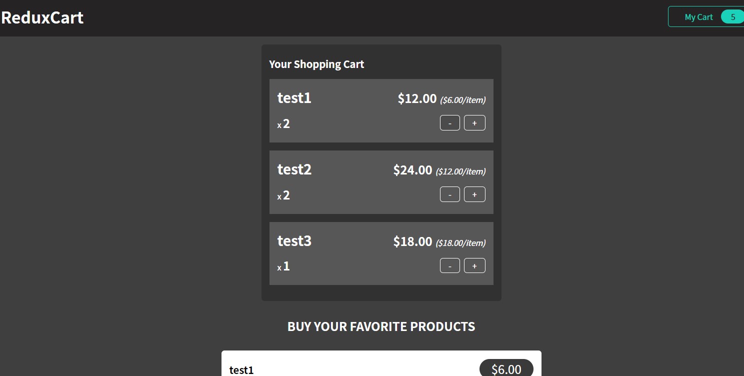 GitHub - Xabura/React_Cart