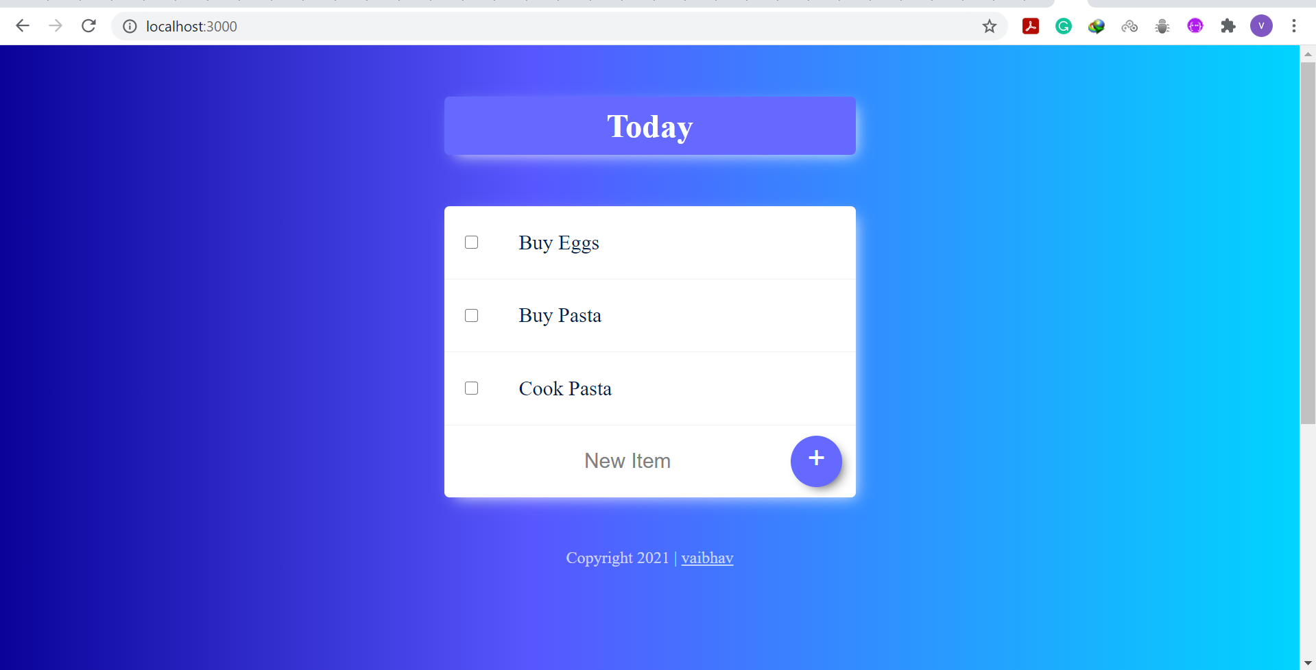 GitHub - vaibhav-0003/todolist: A Todolist web application made with HTML&CSS, JavaScript ...