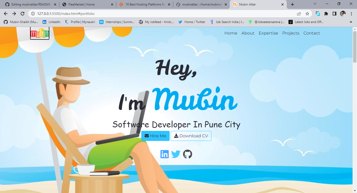 GitHub - Mubin-Shaikh/mubinattar: This is my Personal Portfolio Using ... GitHub - Mubin-Shaikh/mubinattar: This is my Personal Portfolio Using ...
