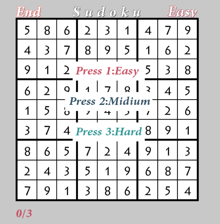 GitHub - menthy-wu/Sudoku