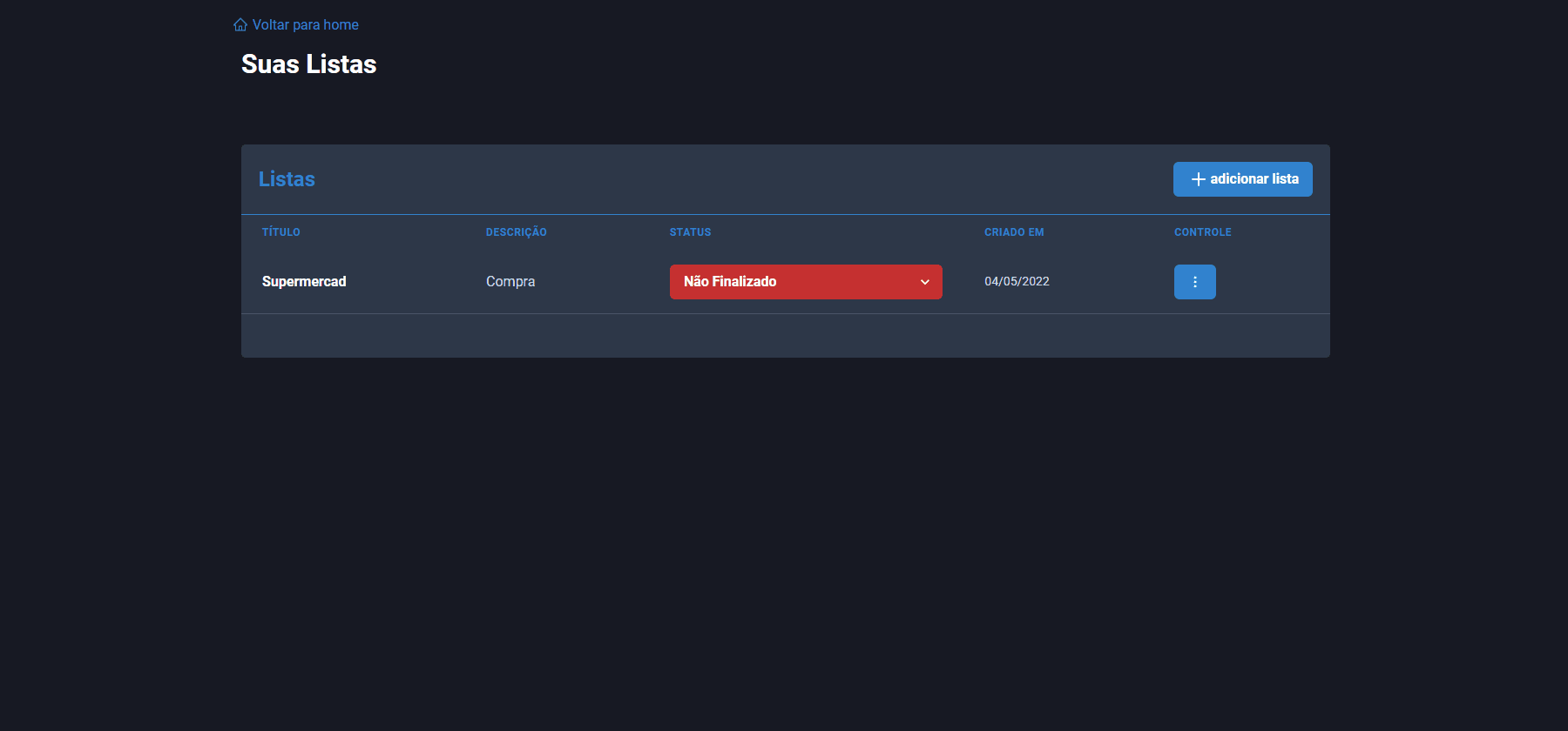 GitHub - vidarafael/TADS-YourList: Projeto da disciplina de planejamento em informática