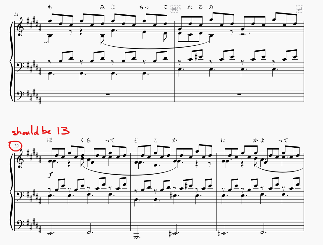 Measure numbers are sometimes incorrect · Issue #16354 · musescore/MuseScore · GitHub