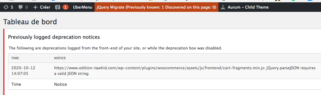 Jquery Migrate Helper Warning · Issue 27937 · Woocommercewoocommerce