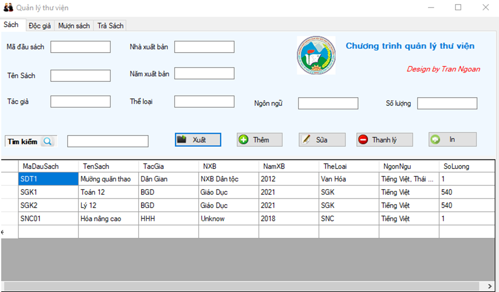 GitHub - ngoantnut/QLTV: This is a demo library management by Winform C#